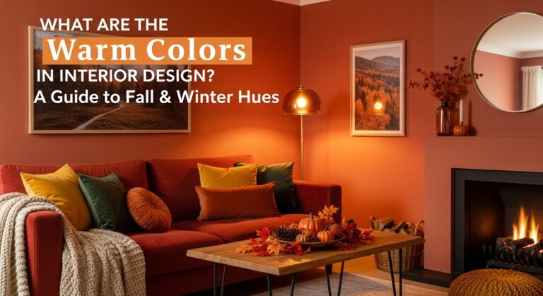 What Are the Warm Colors in Interior Design? A Guide to Fall & Winter ...