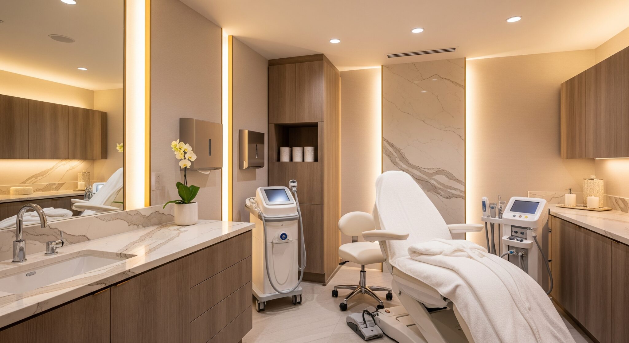Medical Spa Interiors: Bridging Clinical Safety and Luxury - DIG ...